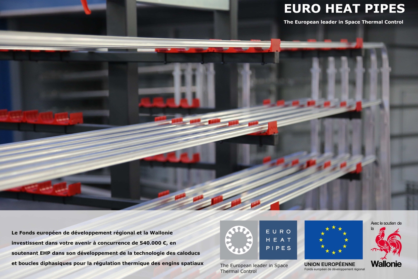 Euro Heat pipes – The European leader in Space Thermal Control
